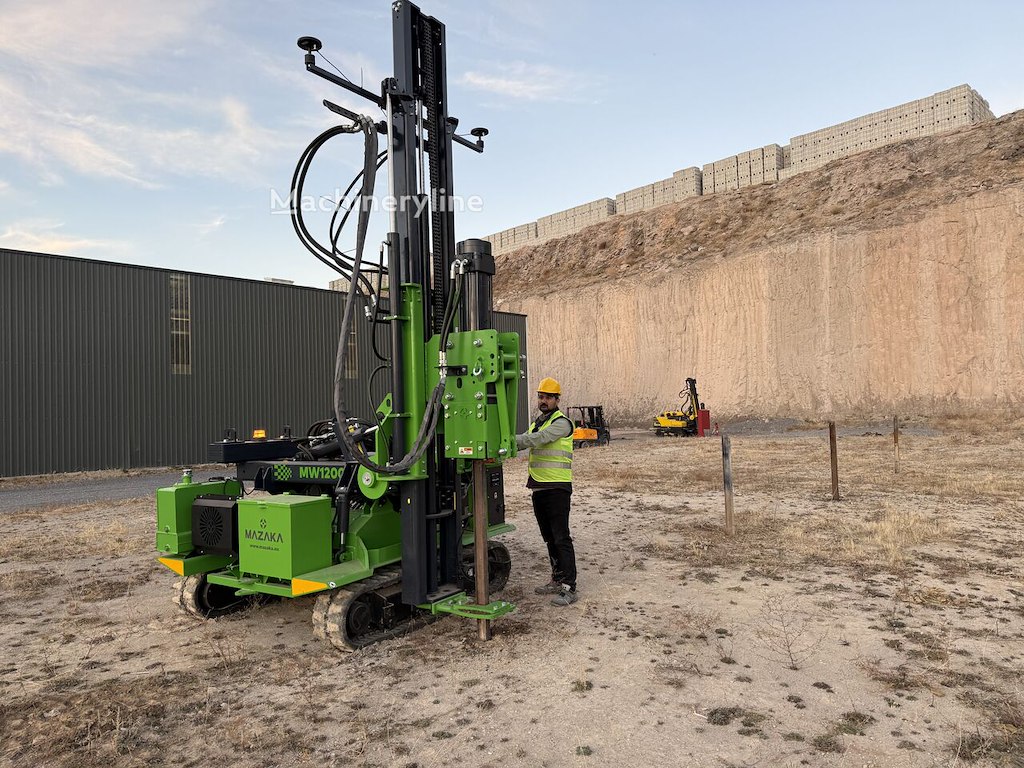 Nova Mazaka MW1200 GPS/GNSS Pile Driver Machine mašina za pobijanje šipova