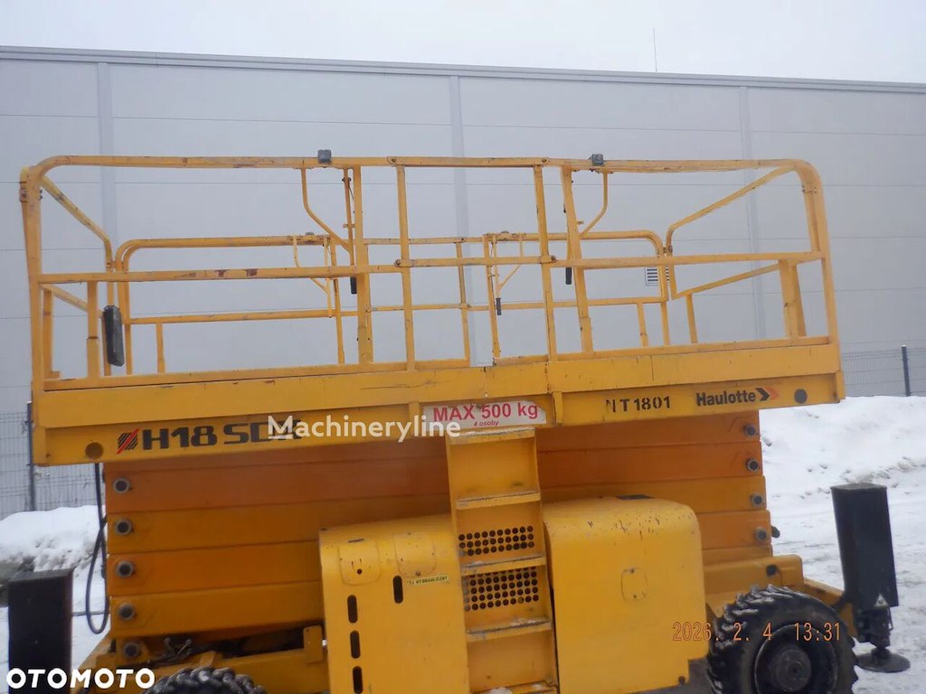 Haulotte H18 makazasta platforma