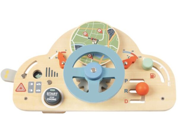 Tooky Toy drvena tabla sa volanom i komandama
