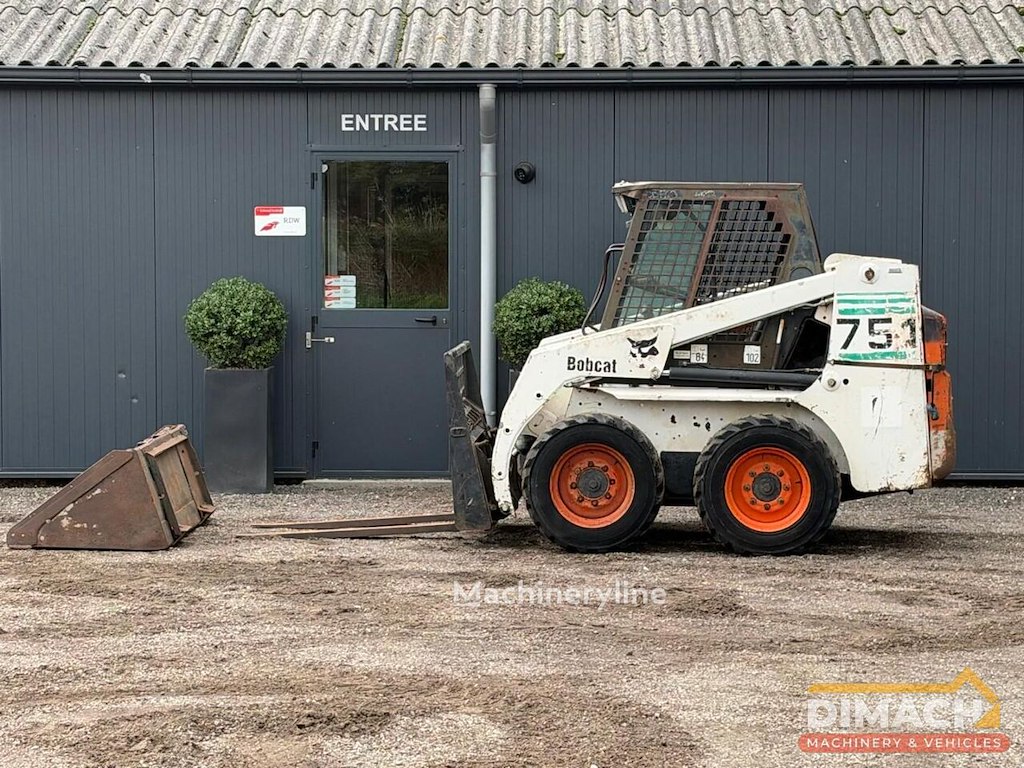 Bobcat 751 NL Machine - Bucket + Forks - 4x4 mini utovarivač