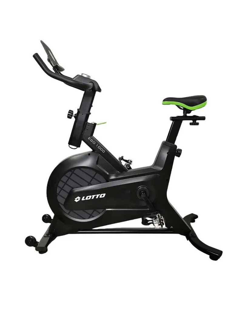 Lotto Fitness Spin sobni bicikl EGO 1000, 6 kg, Crni