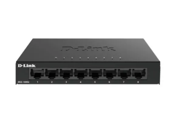 D-LINK SWITCH DGS-108GL - 8 PORTOVA