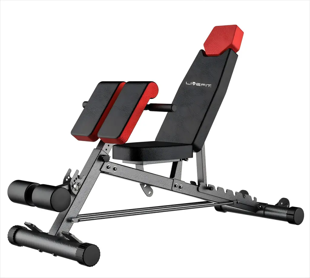 LiveFit Multifunkcionalna benč klupa SUP2006, 150 kg