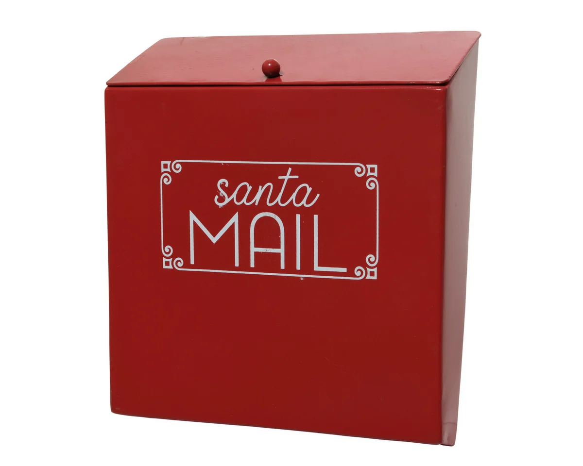X-Mas POŠTANSKO SANDUČE crvena metal