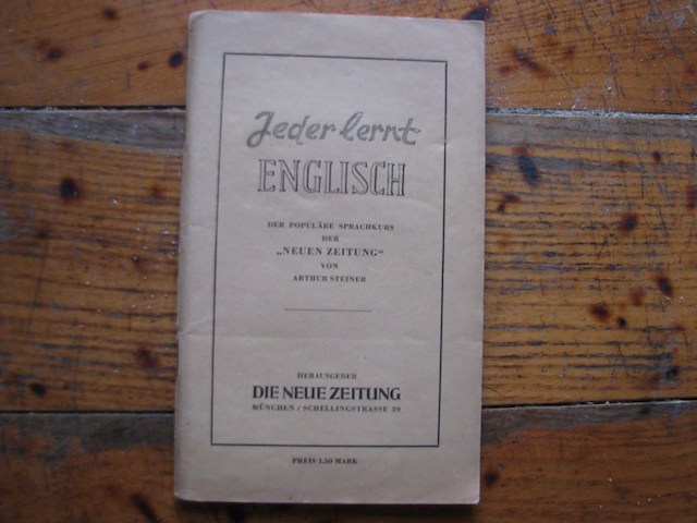 JEDER LERNT ENGLISCH