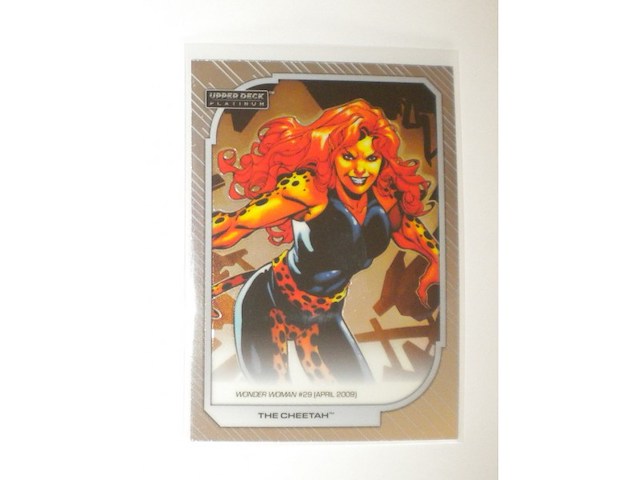 Kartica `Upper Deck Platinum DC Comics-The Cheetah`