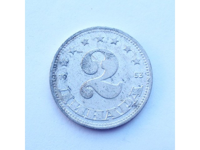 2 dinara 1953