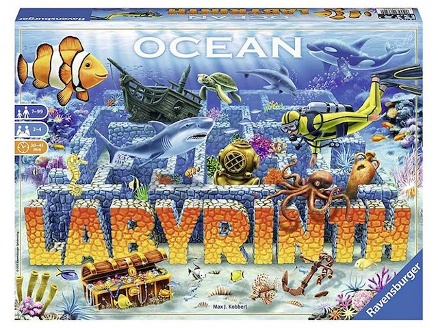 Društvena igra Lavirint - Okean - Ravensburger 26652