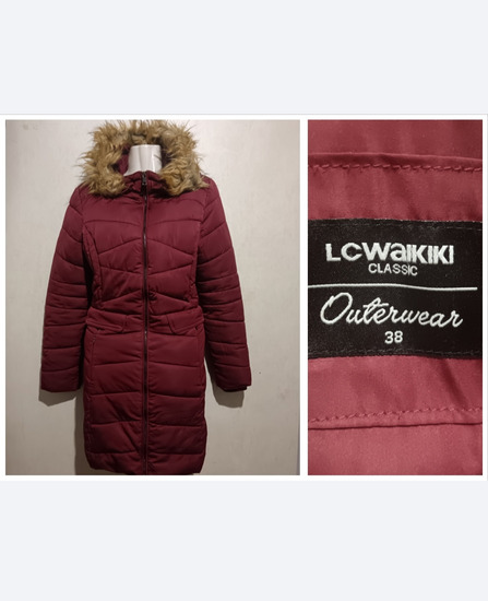 WAIKIKI Burgundy zimska jakna ❤️ S❤️ M