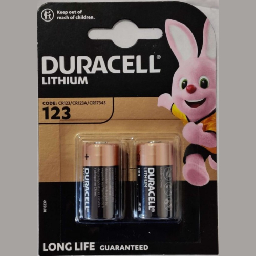 Duracell Hpl 123, 3V, 140MAH, PAK2 CK, Litijum Baterija 17X33,4MM