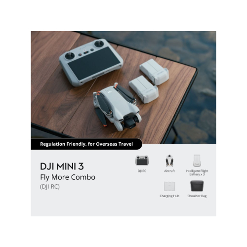 Dron Dji Mini 3 Fly More Combo (Dji RC) (Gl)New