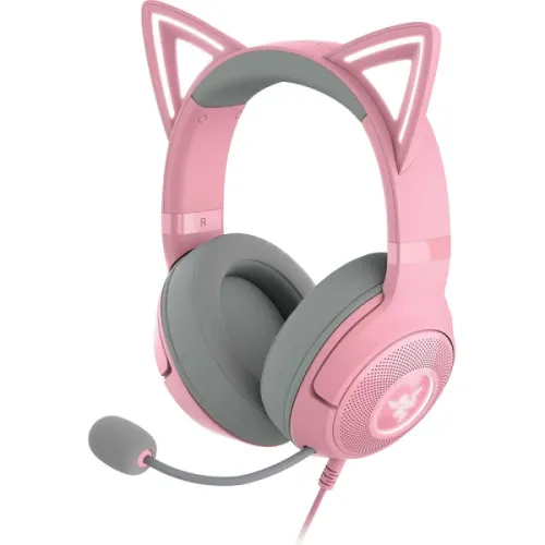 Bežične Slušalice sa Mikrofonom Razer Kraken Kitty V2 Pink
