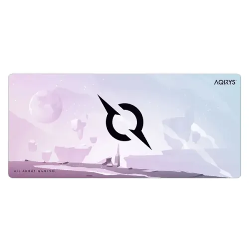 Gaming Podloga Aqirys Gravitiy White Extra 900 X 400 MM