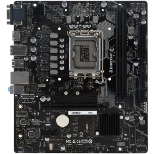 Matièna Ploèa 1700 Biostar H610MHP 2.0 Vga/Hdmi M.2