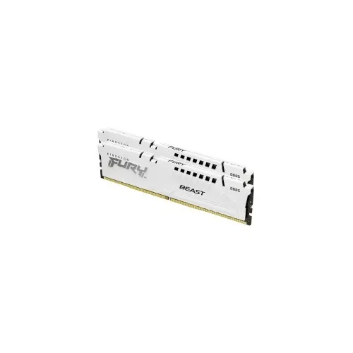 Memorija DDR5 32GB (2X16GB) 5600MHZ Kingston Fury Beast White Expo KF556C36BWEK2