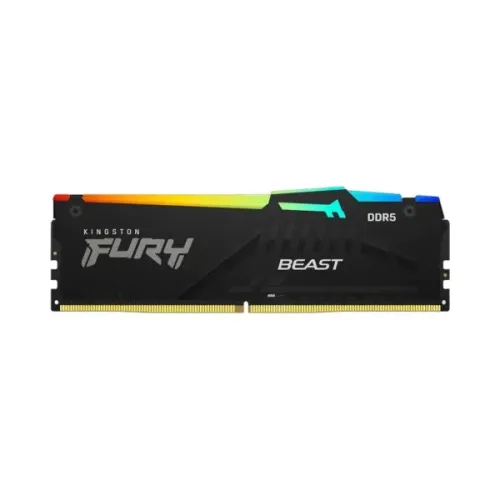 Memorija DDR5 64GB (2X32GB) 6000MHZ Kingston Fury Beast RGB KF560C36BBE2AK2