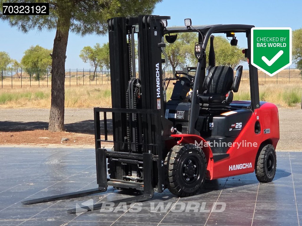 Novi Hangcha CPCD25 GARANTÍA DE FÁBRICA – MOTOR KUBOTA - CE dizel viljuškar