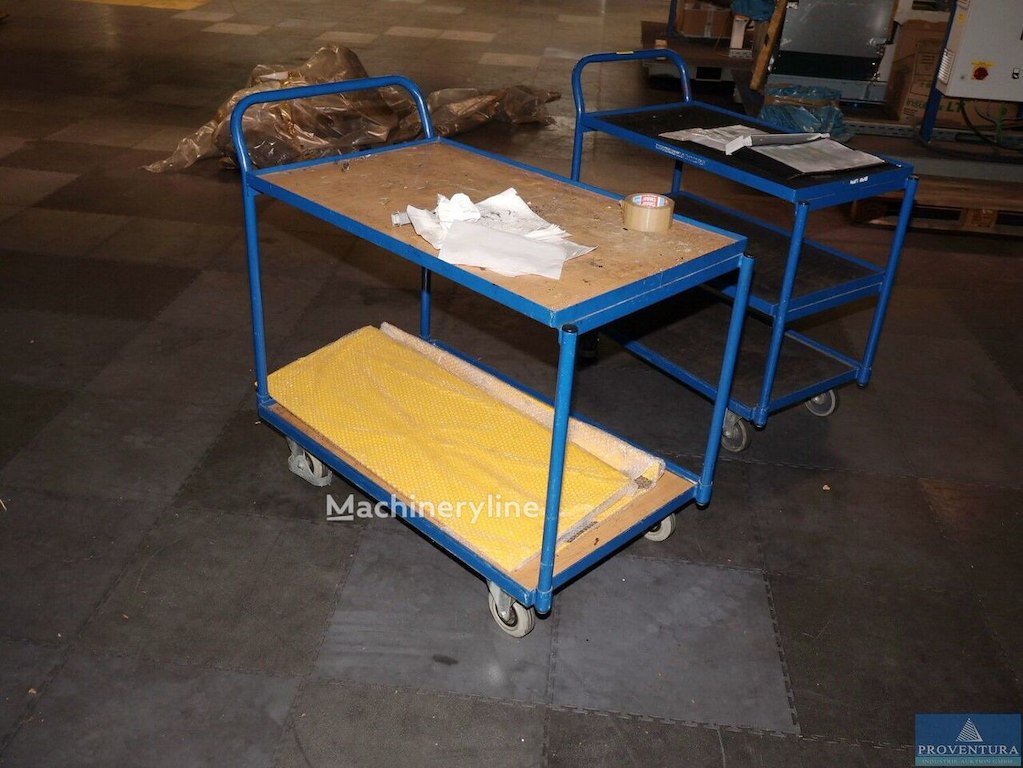 Prodaje se VarioFit Etagenwagen 1x VARIOFIT SW500.600 Tragkraft 250 kg kolica sa platformom na aukciji