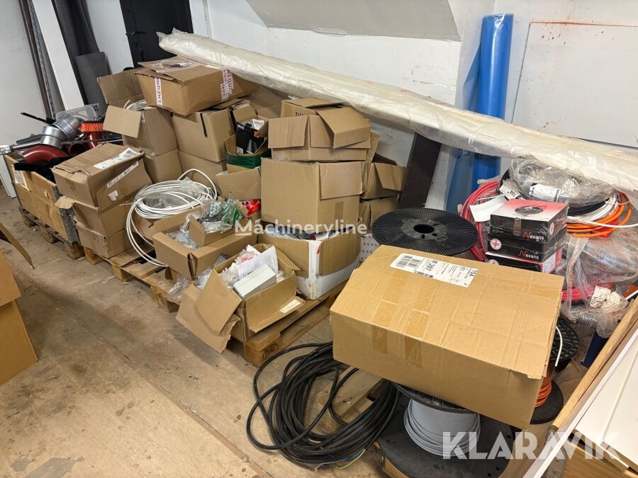 Prodaje se Parti elinstallationsartiklar paletni regal na aukciji