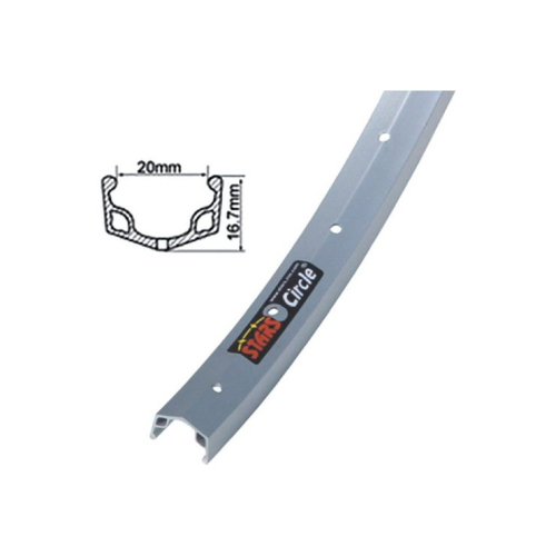 Obruč 26 X 1.5 Alu J20A