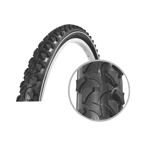 SP.12X2.125 (57-203) Crna Guma Bela Linija Velotyre ##