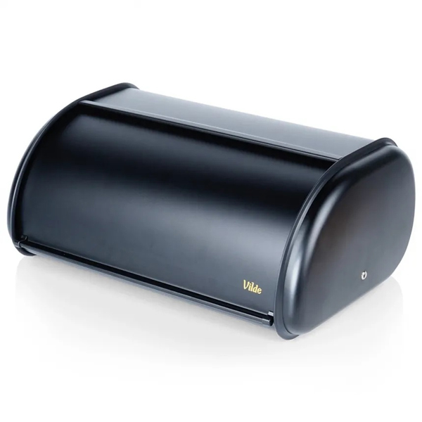 Vilde Metalna kutija za hleb crna 43×27.5×18.5cm 259616