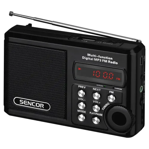 Radio Sencor Srd 215 B USB/MP3 Crni