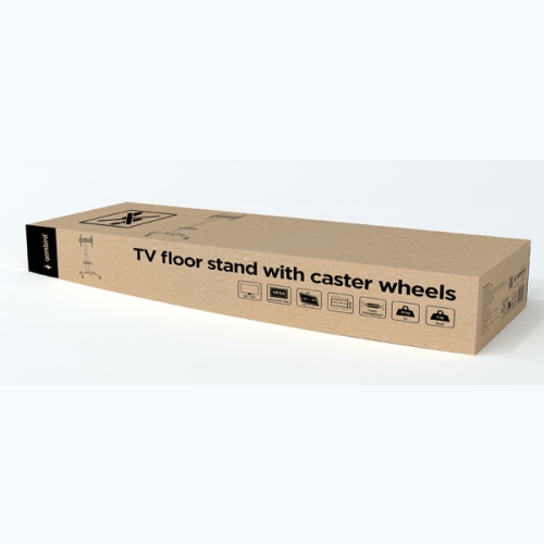 TVS-55T-01 Gembird Podni Stalak za TV sa Toèkovima (Nagib), 32-55INCA, 35KG