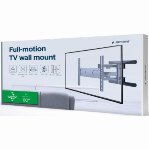 WM-80ST-01 Gembird TV Nosac Okretanje/Tilt 40-80 Vesa MAX.60X40CM, Max 50KG, Drzac