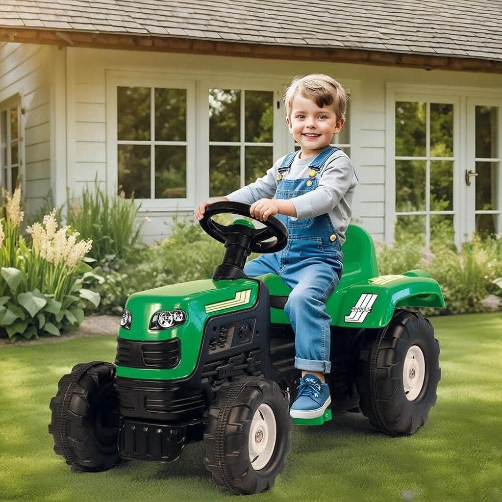 Traktor na pedale 9900 din    - Vozilo za decu sa volanom i sedištem