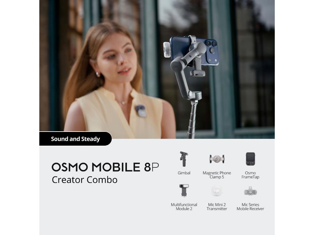 Gimbal za Telefon DJI Osmo Mobile 8P Creator Combo