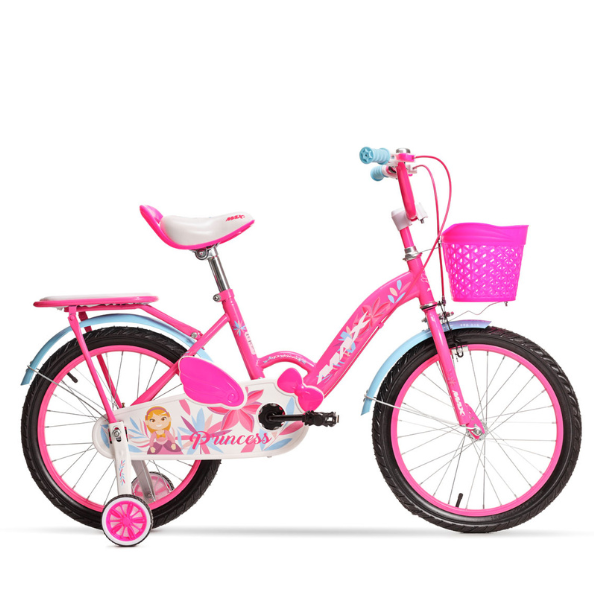MAX BIKE Bicikl 18″ Pink Princess – dečji bicikl za devojčice