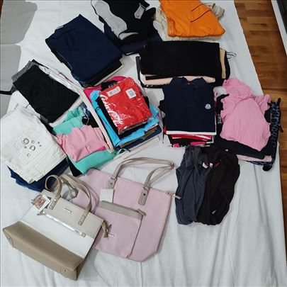 Paket zenske garderobe razno S M