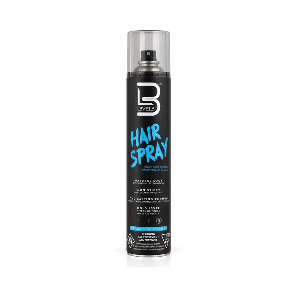 L3VEL3 Extra Strong Hairspray 383g