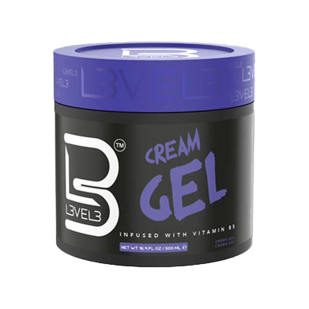 L3VEL3 Cream Hair Gel 500ml
