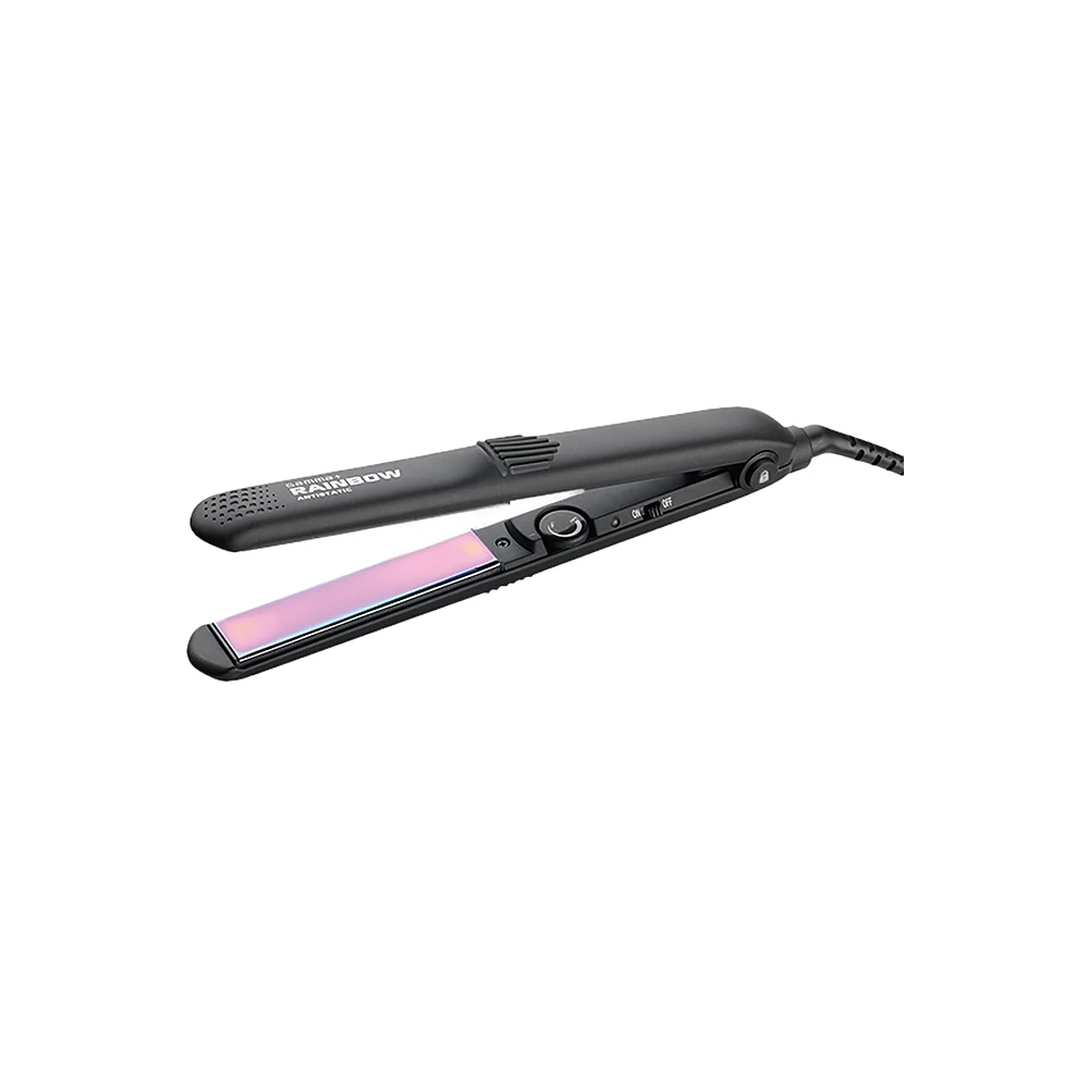 Gamma Più Rainbow Antistatic Straightener Black