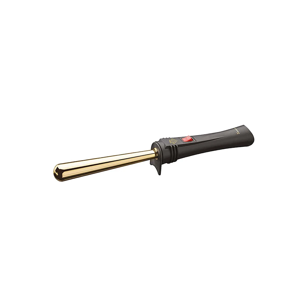 Gamma Più Iron Reverse Gold Curling Iron