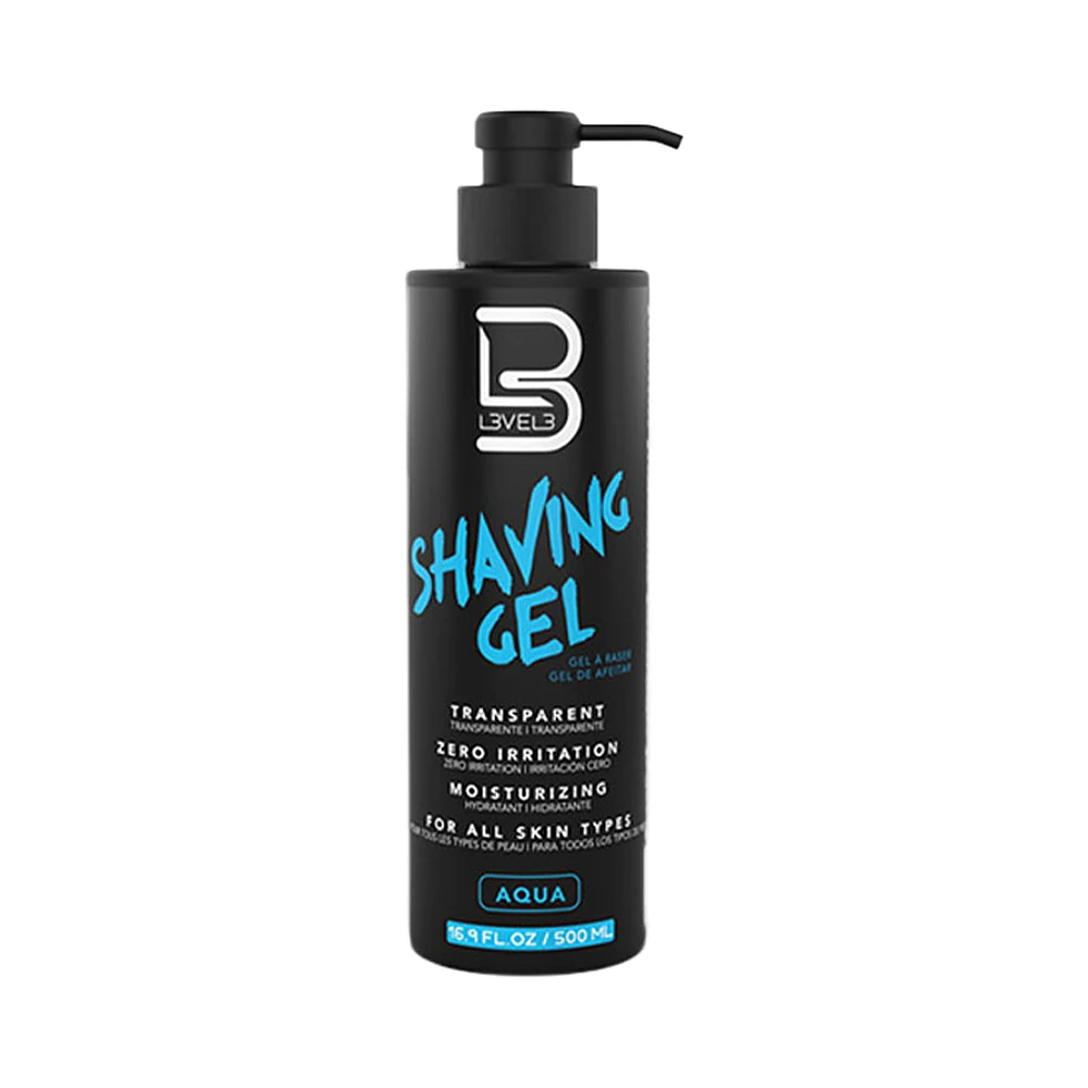 L3VEL3 Aqua Shaving Gel 500ml