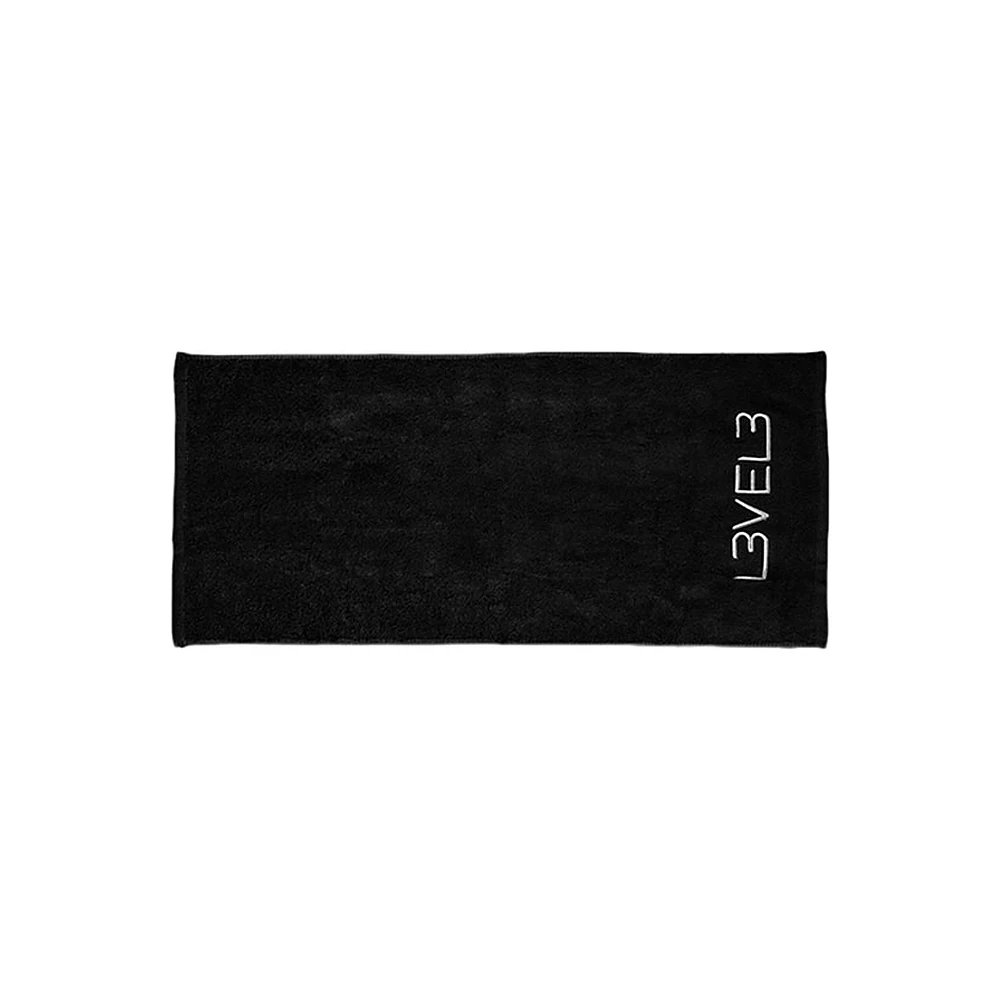 L3VEL3 Premium Barber Towel Black