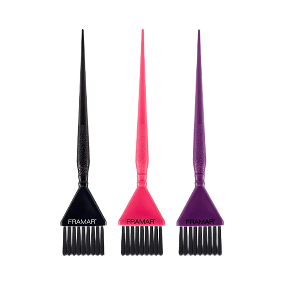 Framar Color Brush Set 3 pcs Tri-Color