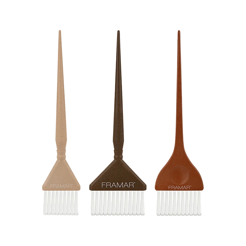 Framar Family Pack Color Brush Set Neutrals Terra 3 pcs