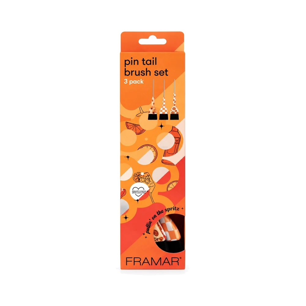 Framar Pin Tail Color Brush Set Puttin’ on the Spritz