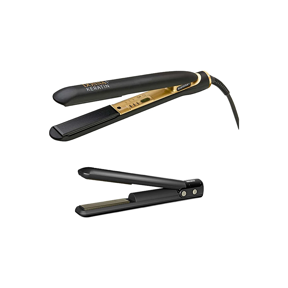 Gamma Più Donna+ Keratin & Xceed Cordless Straightener Set