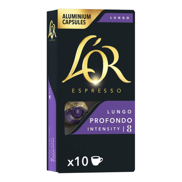 L'or Lungo Profondo Nespresso kapsule 1/10