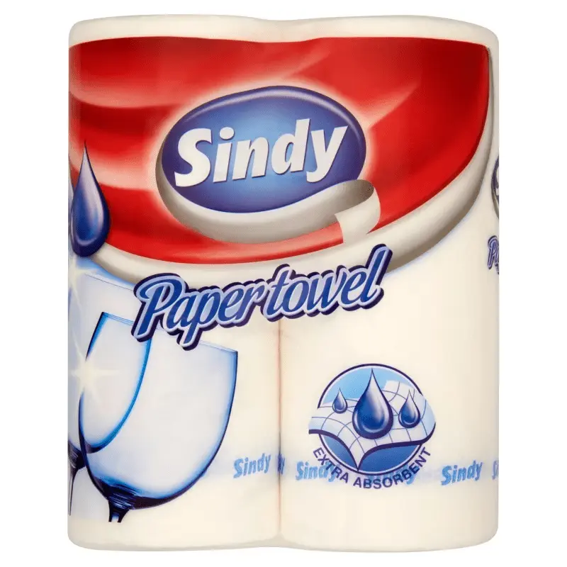 Sindy Kuhinjski papirni ubrus, Dvoslojni, 2x50 listova, 24 komada