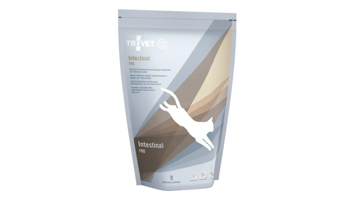 TROVET Hipoalergenska dijetalna hrana za mačke Intestinal Cat 500g