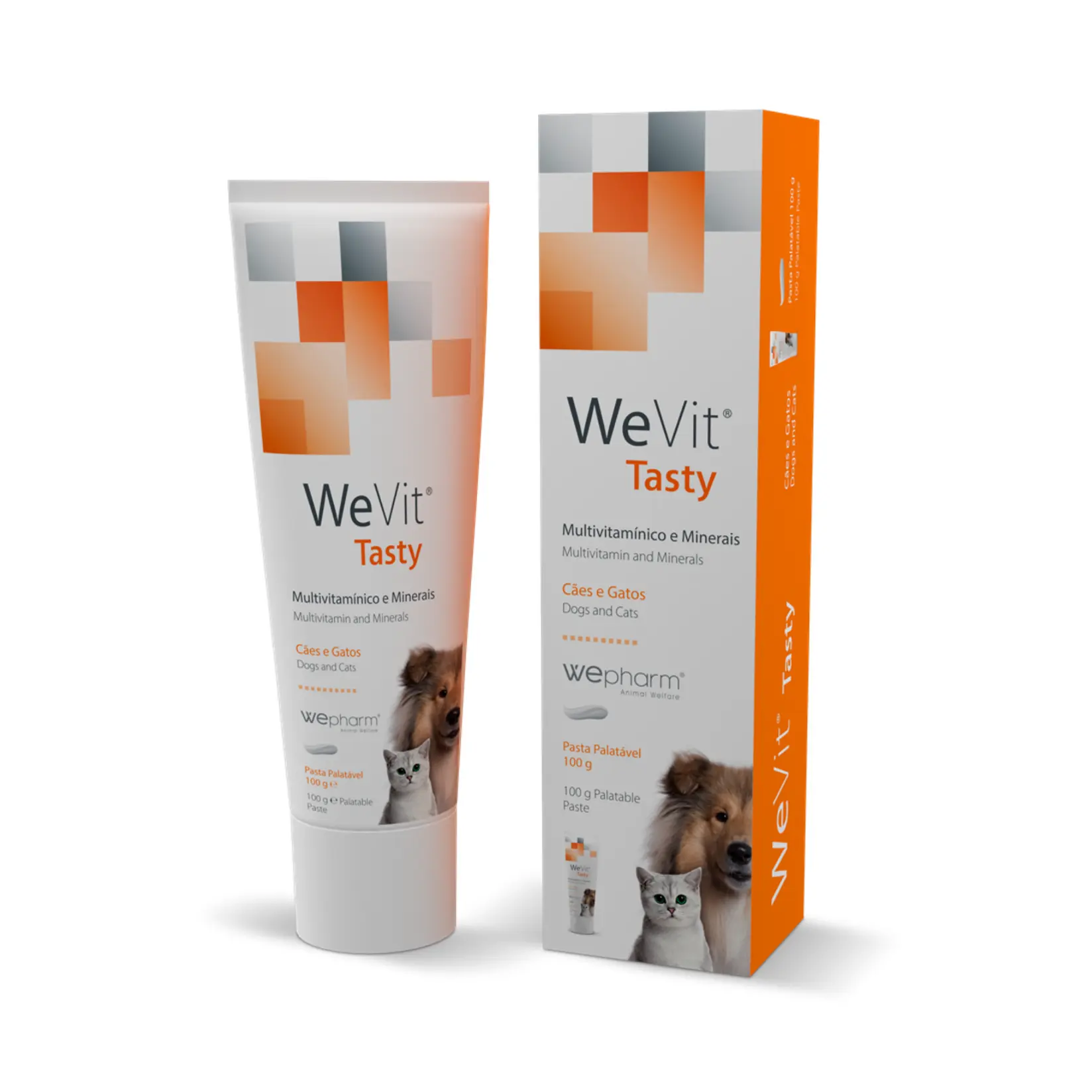WEPHARM Pasta sa vitaminima i mineralima za pse i mačke WeVit Tasty 100g