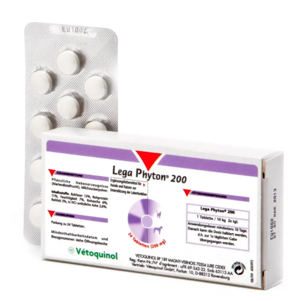 VETOQUINOL Preparat za jetru za pse i mačke LegaPhyton 200mg