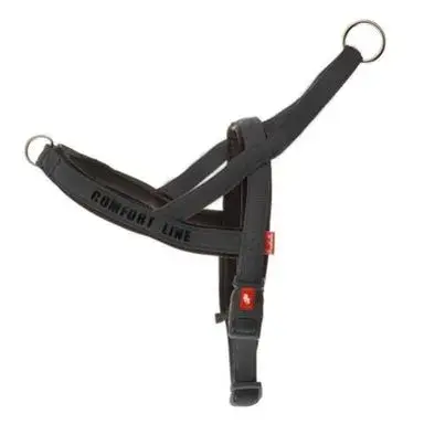 Ferribiella Am za pse Trekking Fuss-comf, 25mm, Crni