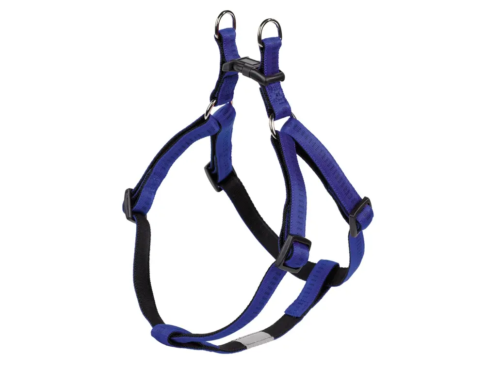 NOBBY Am za pse Soft Grip M/L 20mm/50-72cm plavi